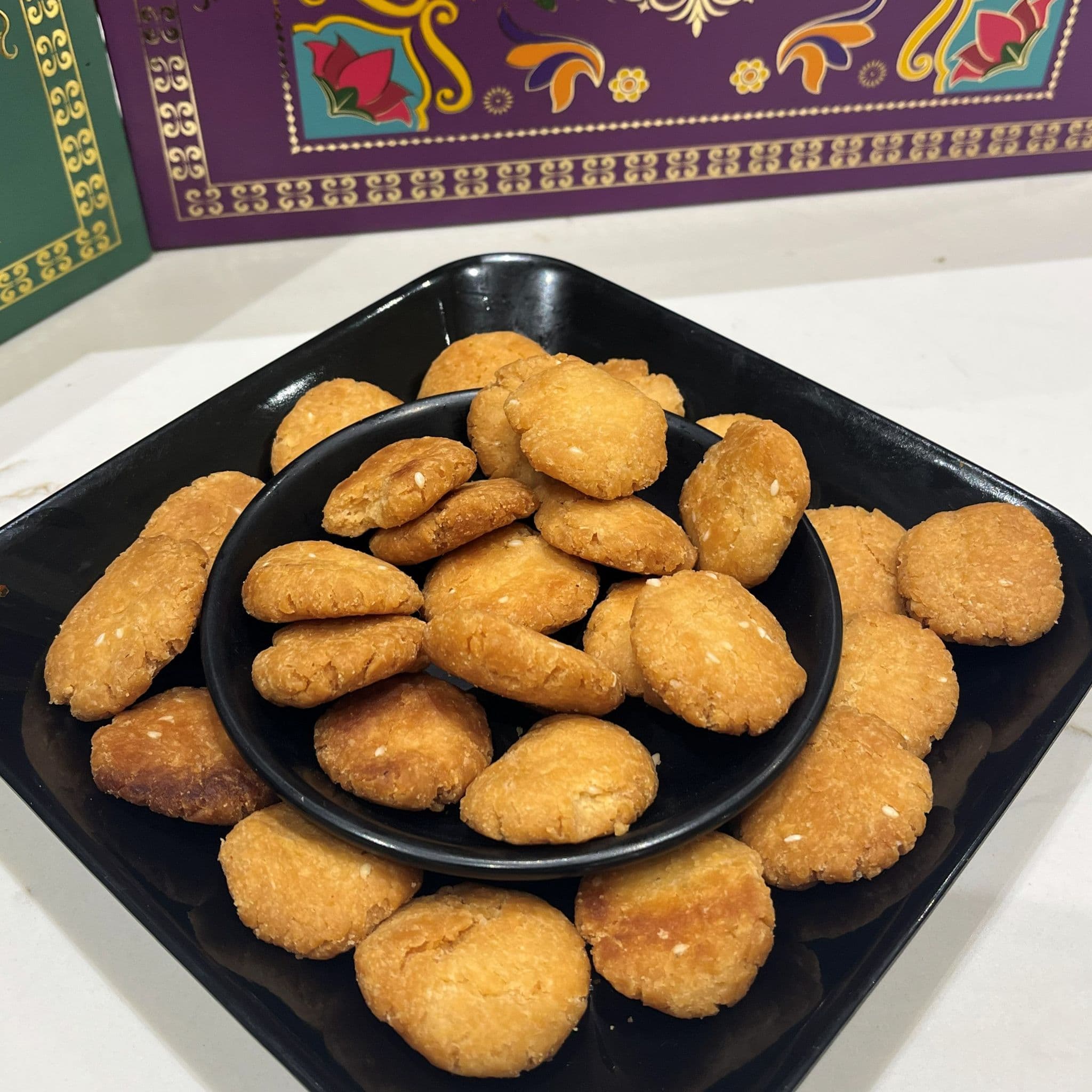 Milk Mathri – Crispy Sweet Snack Made with Milk | Estaa Sweets